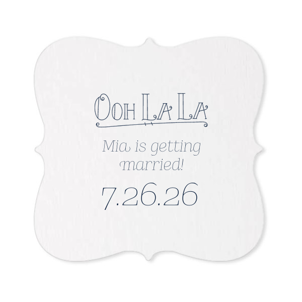 Custom Coasters: Paper & Leather | For Your Party