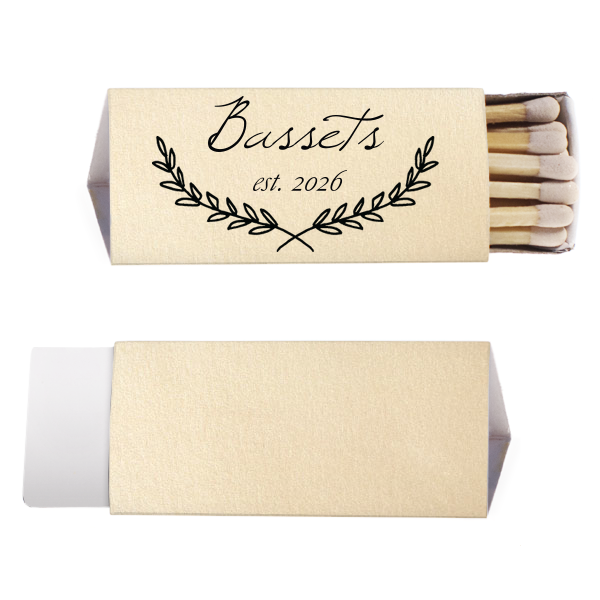 Triangle Matchboxes | For Your Party