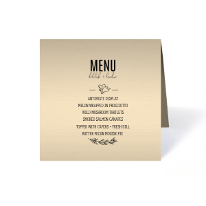 Rounded Corner Menus | For Your Party